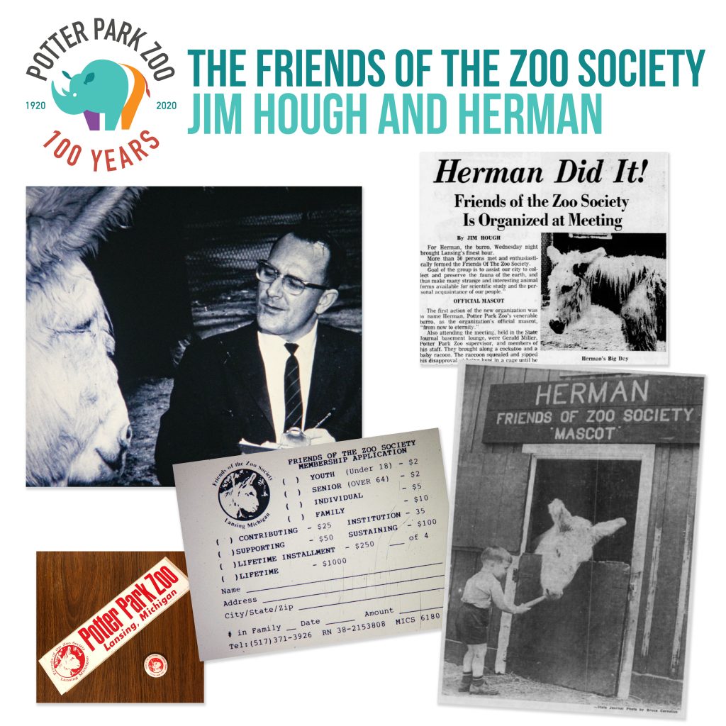 Throwback Thursday: Jim Hough and the Friends of the Zoo Society ...