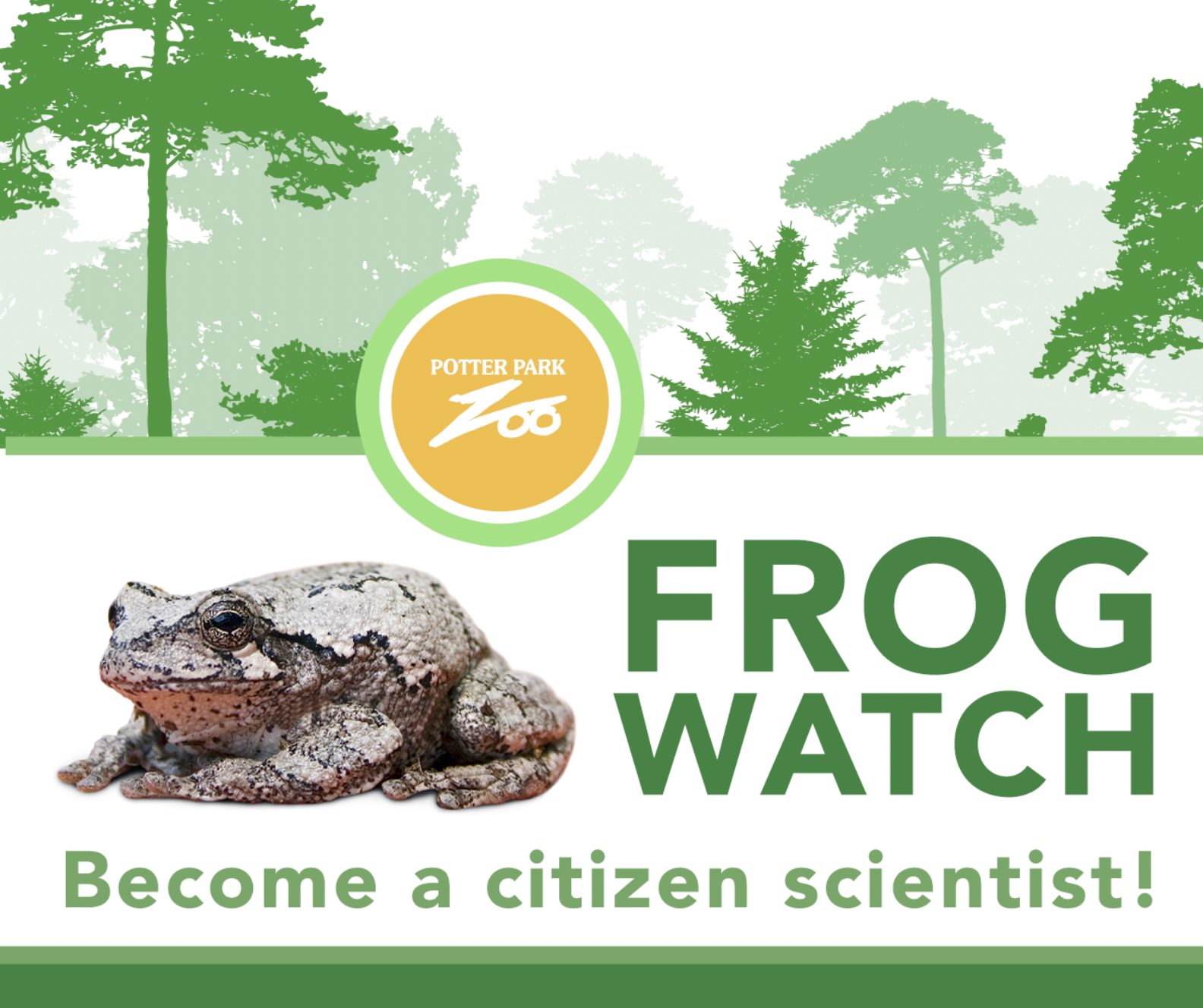 Become a Citizen Scientist: 2024 FrogWatch Training Sessions at Potter Park Zoo | Potter Park Zoo