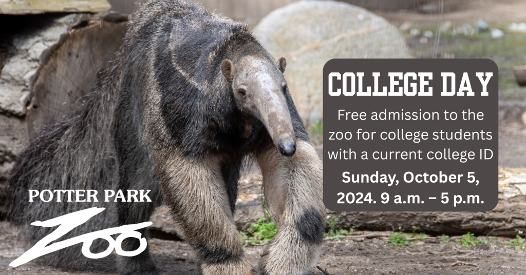 Events from April 14, 2017 - July 24, 2017Potter Park Zoo